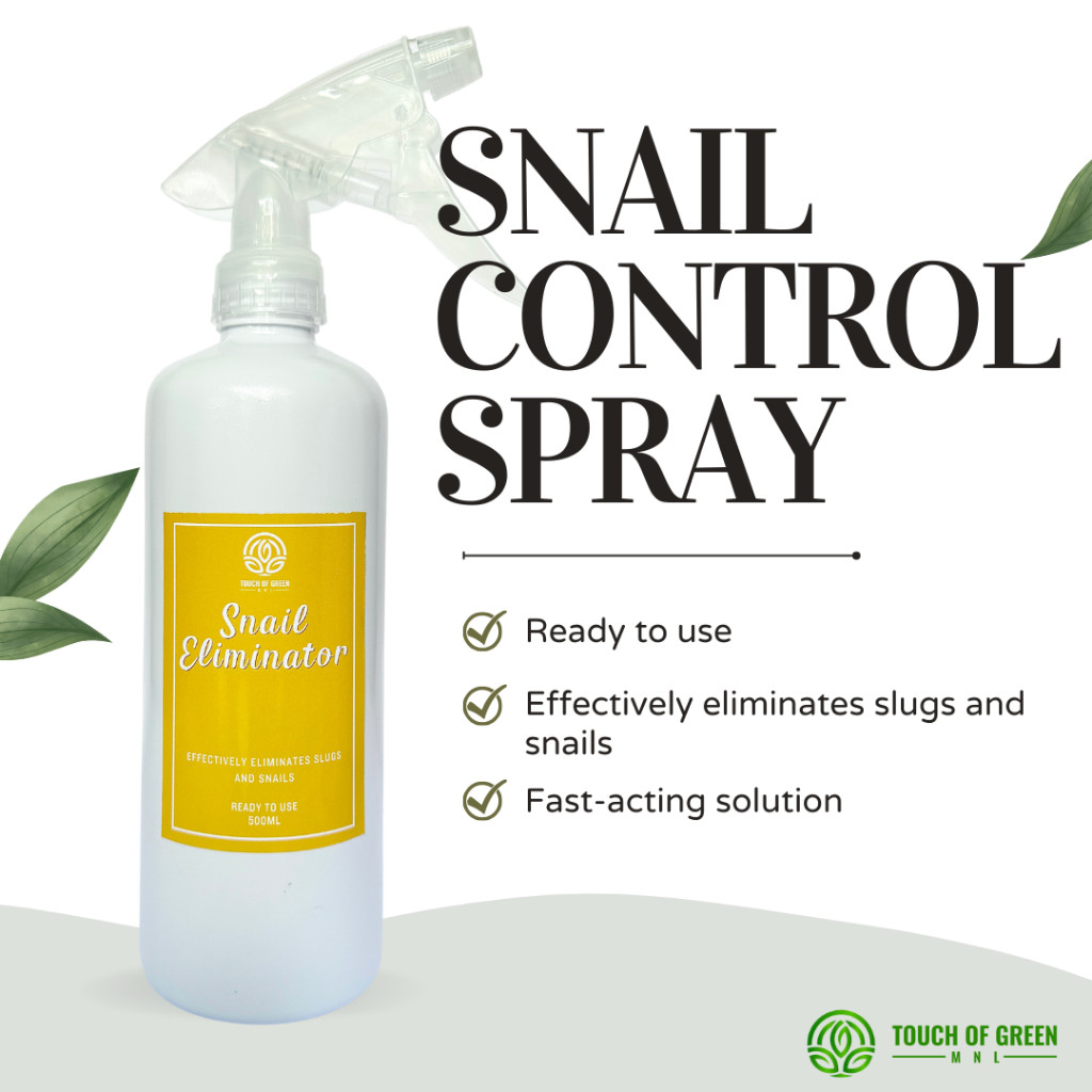 SNAIL ELIMINATOR SPRAY 500ml - Effectively eliminates Snails and Slugs ...