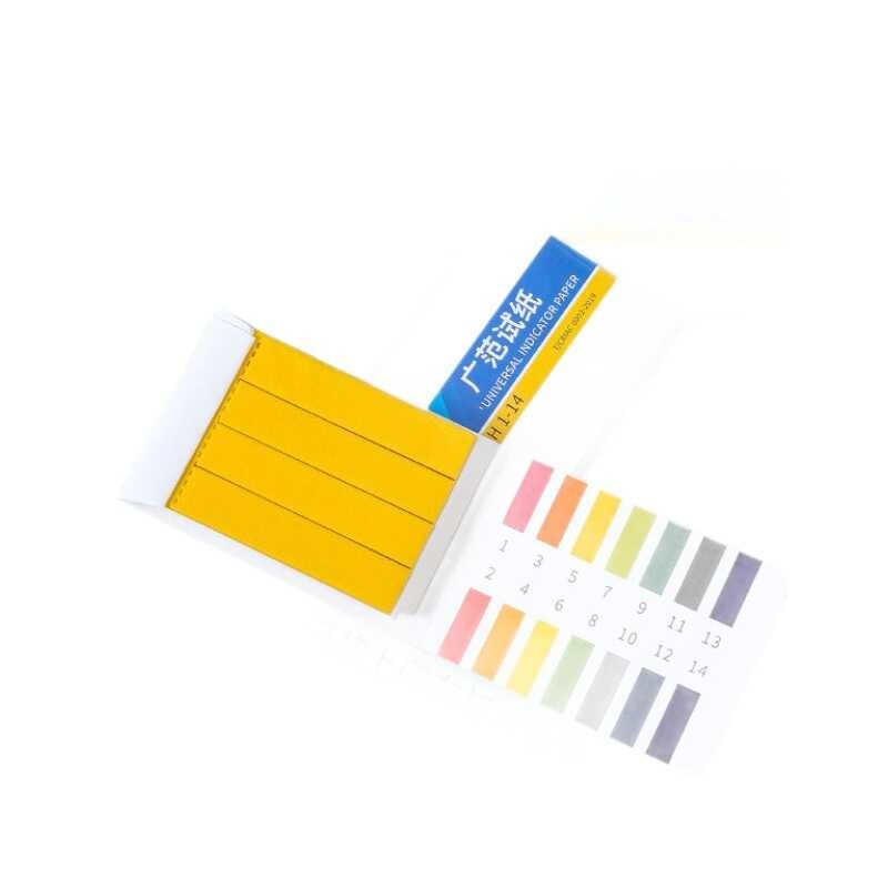 PH test paper for measuring acidity and alkalinity, saliva test, human ...