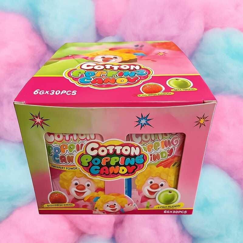 SNS Cotton Popping Candy Sweet Lollipop Bubble Gum Chocolate Fun And ...