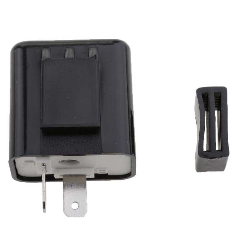 1 3 21 I-Set Ang LED Motorcycle Bulb Flasher 2 Pin Adjustable Frequency ...
