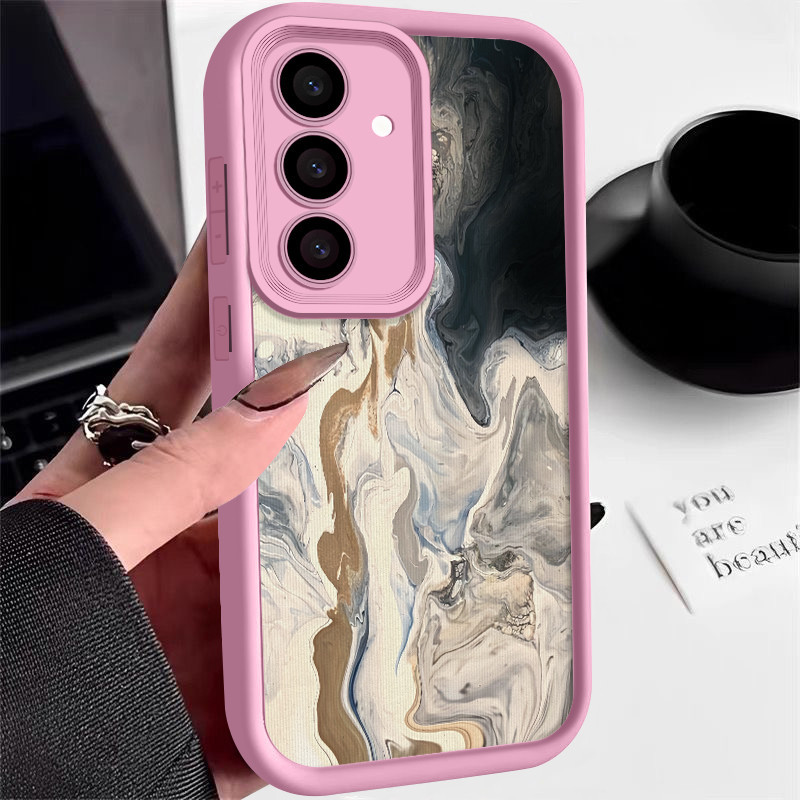 Watercolor Oil Painting Soft TPU Case For Samsung Galaxy A55 A16 A15 ...