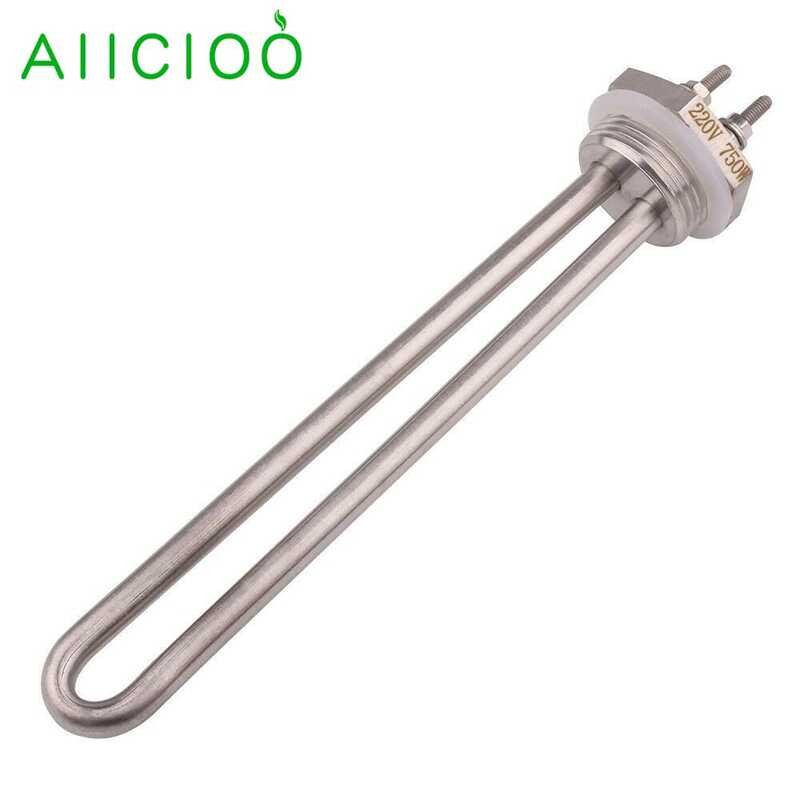 Dn25 Tubular Heating Element DC Electric Water Immersion Boiler Screw ...