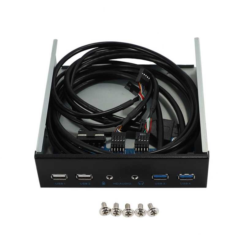 Inch 5.25 Desop Pc Case Internal Front Panel Hub 3.0 And 2 Ports Usb 2. ...