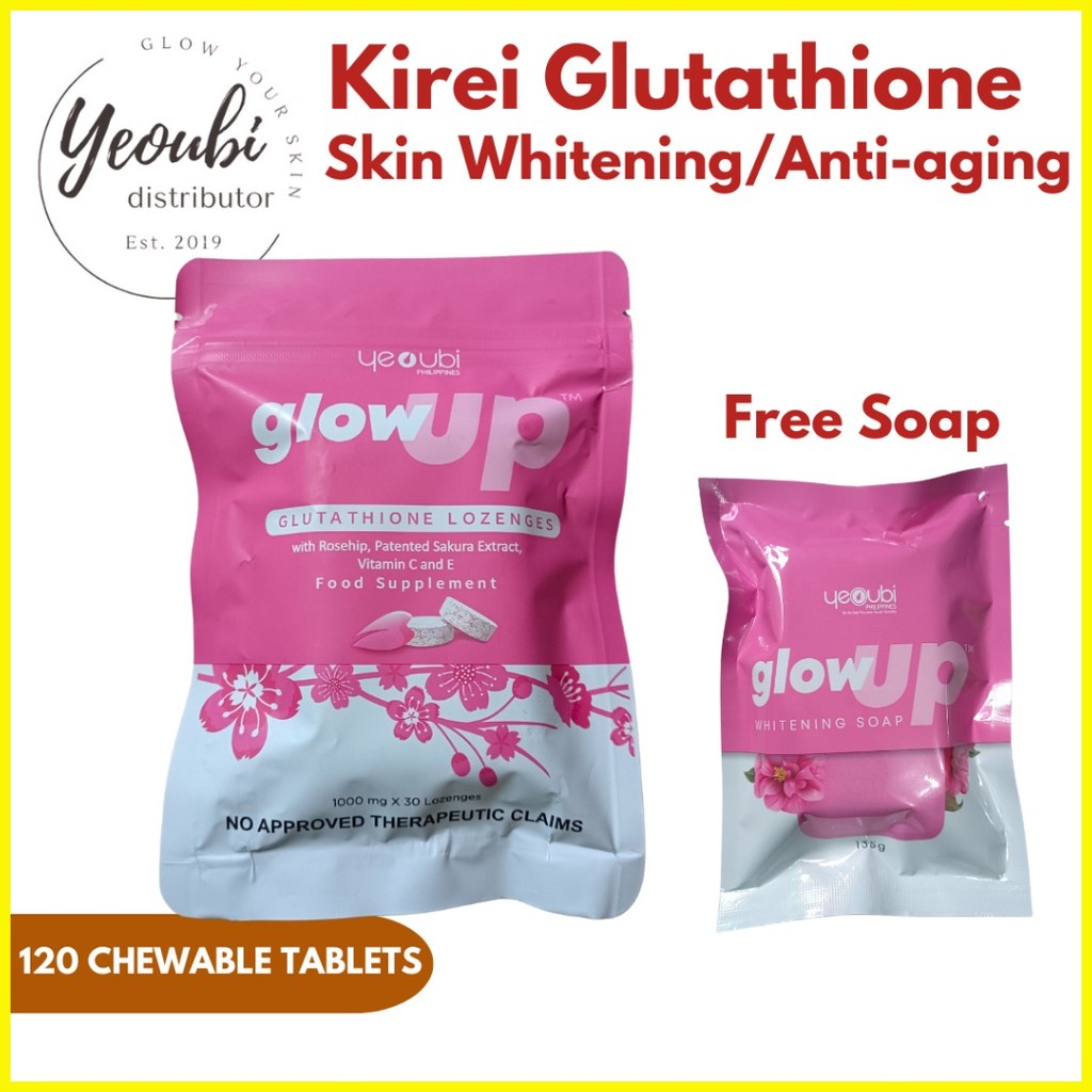 ☃ Glow Up Glutathione Lozenges + FREE ITEM | Glowup glutathione ...