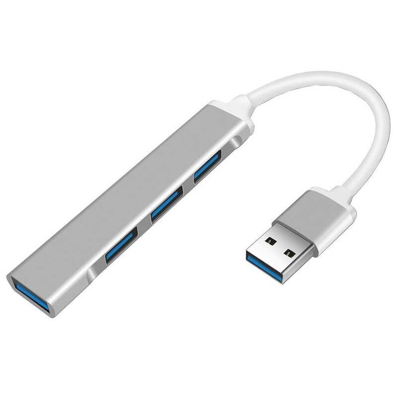 HUB Usb3.0 Type-C 4 Port Hub Splitter,Portable USB Adapter Mini ...
