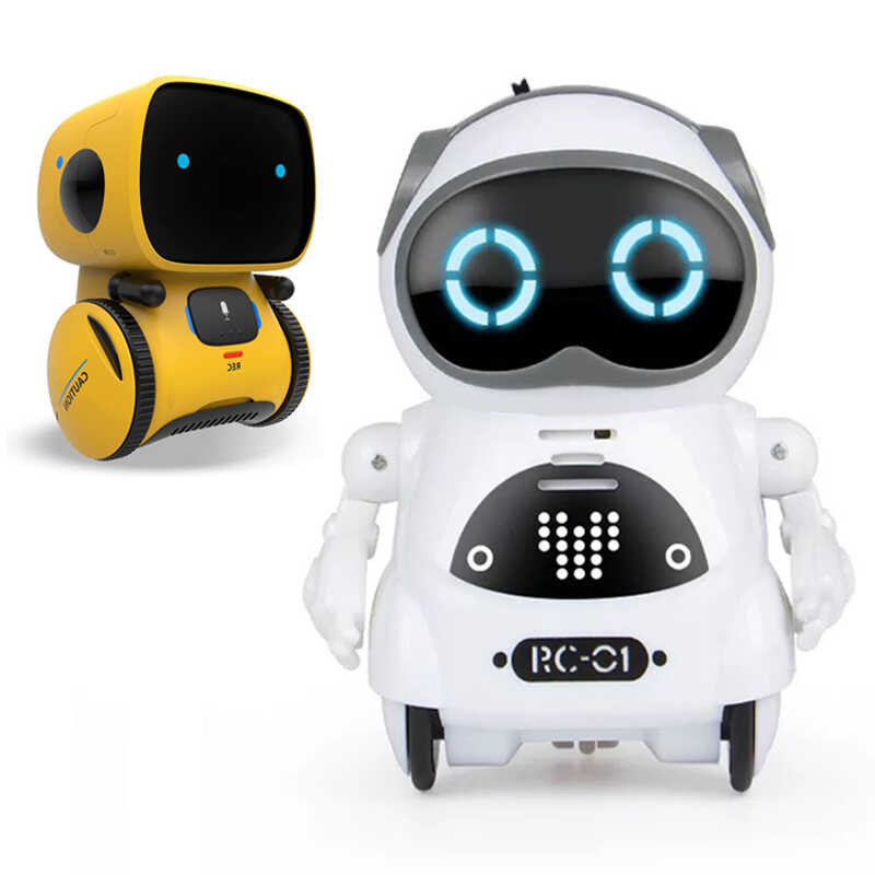 robot Emo robo Pocket RC Talking Interactive Dialogue Voice Recognition ...