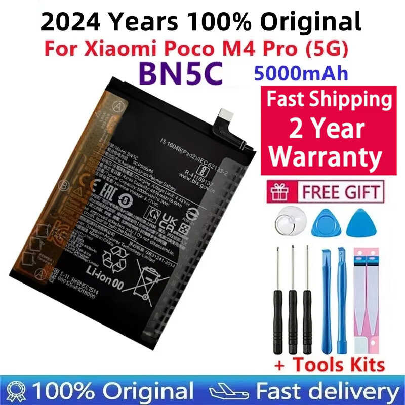 2024 3 Years Ac New Original 5000Mah High Quality Bn5c Battery For ...