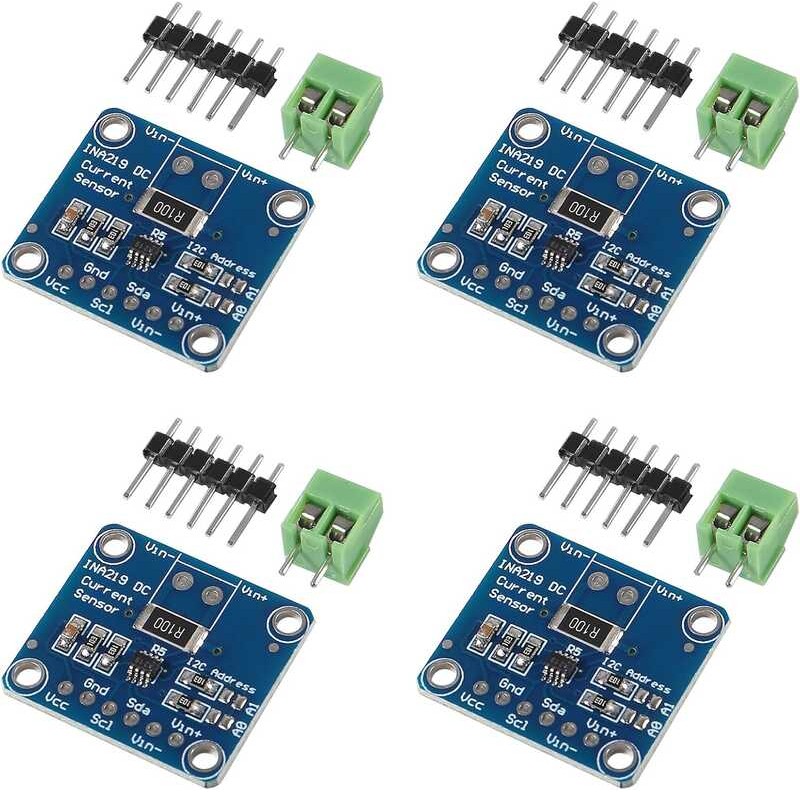 INA219 Bi-Directional 4Pcs DC Current Power Supply Sensor Breakout ...