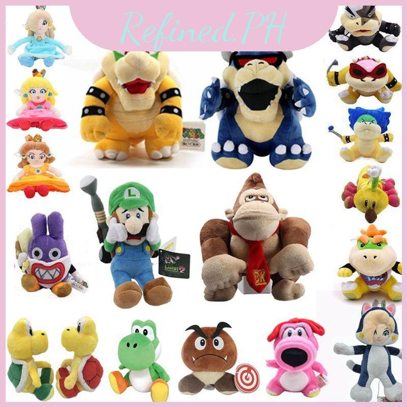 Super Mario and Luigi Bowser Koopa Troopa Goomba Plush Toy Animal ...