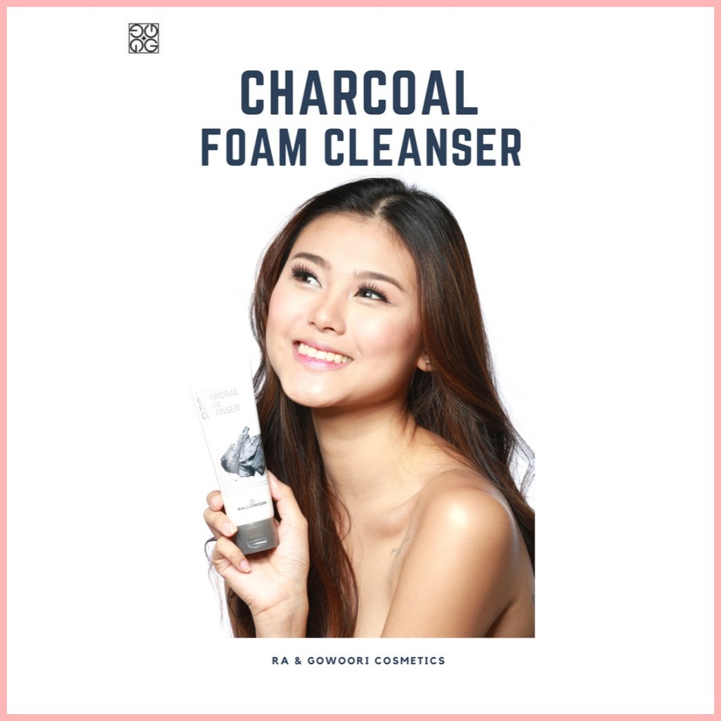 RA & Gowoori Real Kill 9.9 Charcoal Foam Cleanser 120ml ⊙ ♝ | Shopee ...