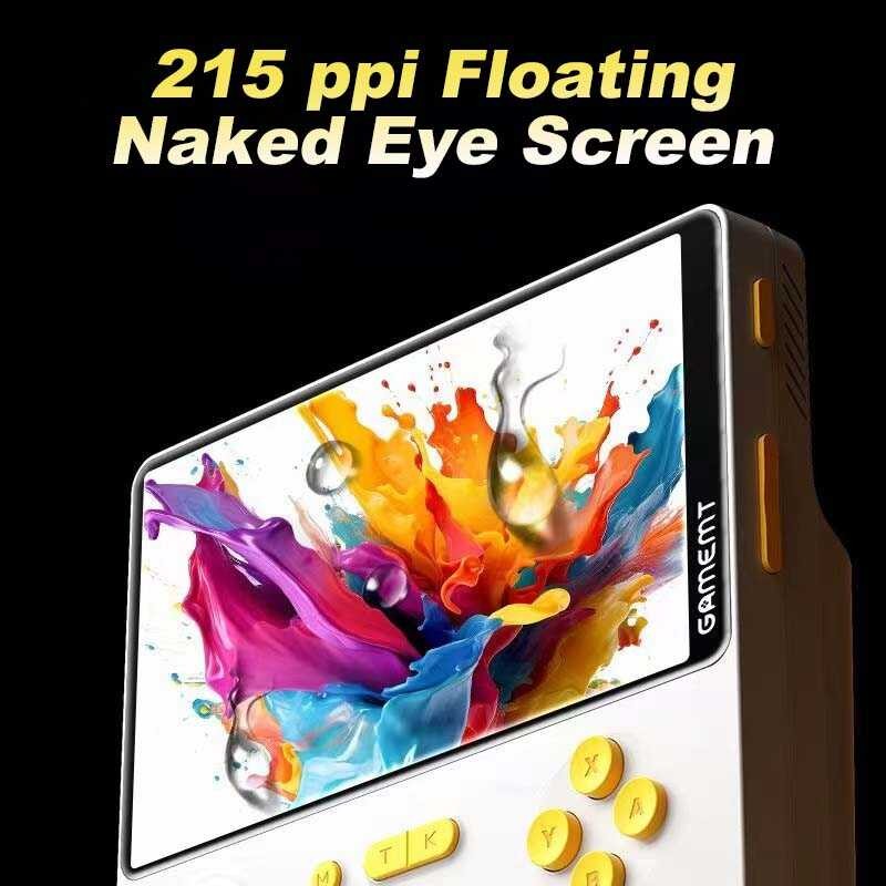 New E5 Handheld Console 5-Inch IPS HD Screen Arcade 5000Mah Power Bank ...