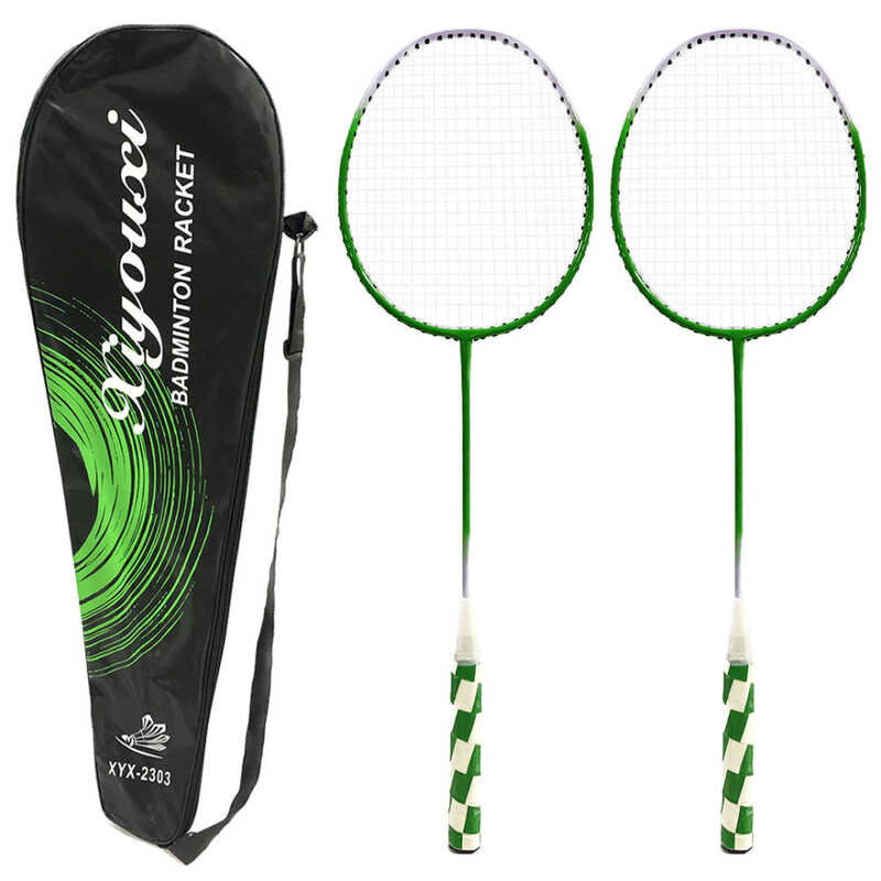 Badminton Racket Set 3Pcs Double Racket With Free Shuttle For Student ...