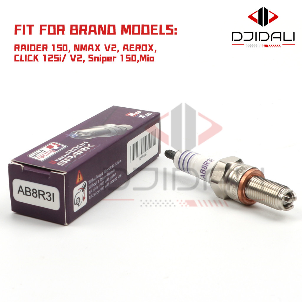 UMA Iridium Spark Plug for Raider 150, Nmax , Aerox, Click 125, Rs 150 ...