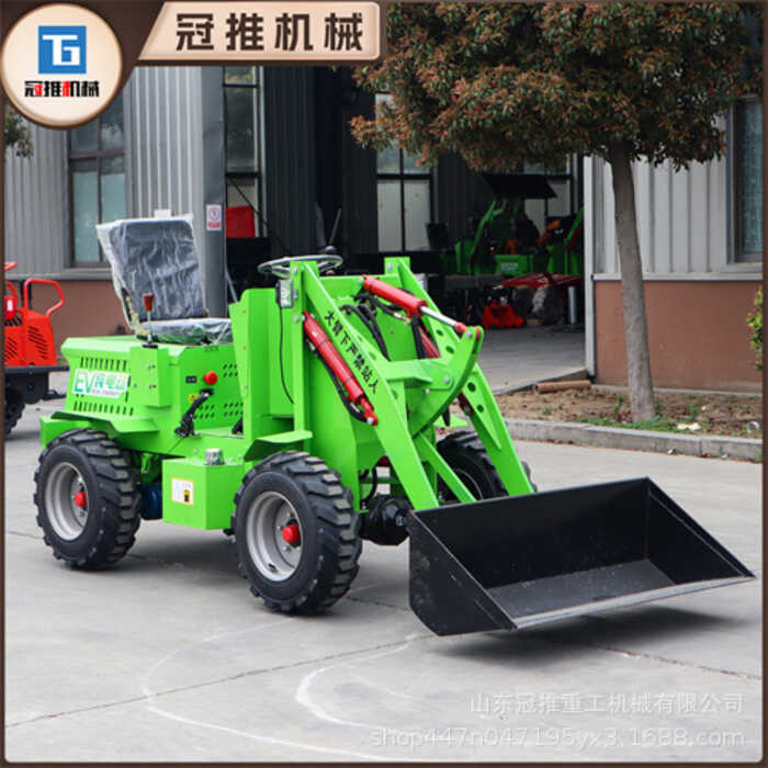 Maraming funksyonal electric loader, paglilinis ng kahoy sa sakahan ...