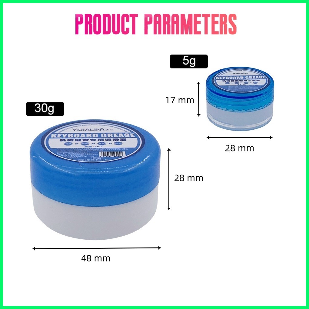 ♒ 5/30 Grams Mechanical Keyboard Grease Switch Lube Oil Stabilizer ...
