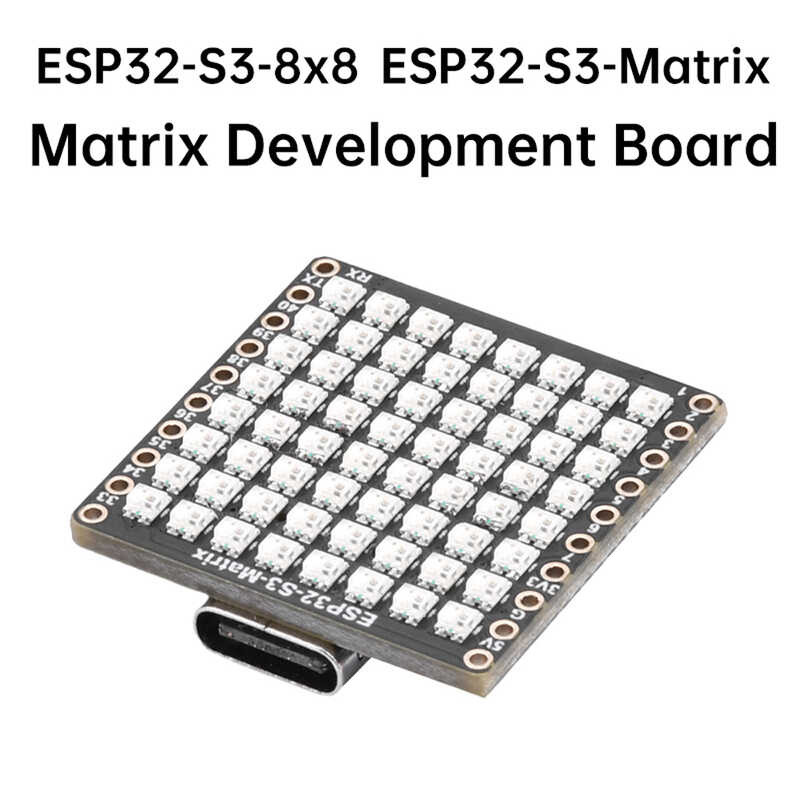 Esp32-S3-Matrix Type-C Development Board Ooard 8×8 RGB LED Matrix At ...