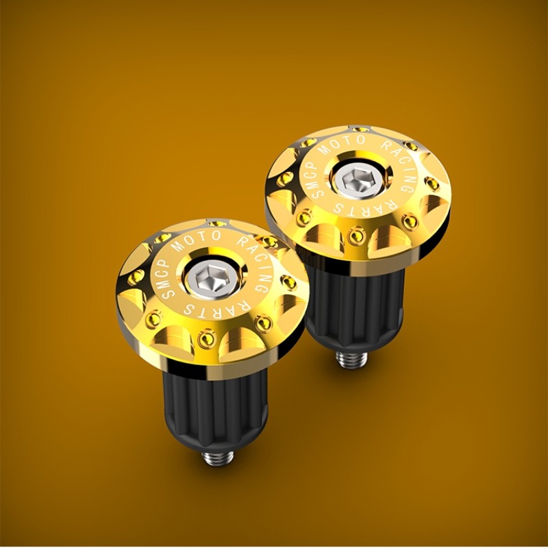 5-color Motorcycle Handle Bar Ends Plug Grips Handlebar Plug Caps ...