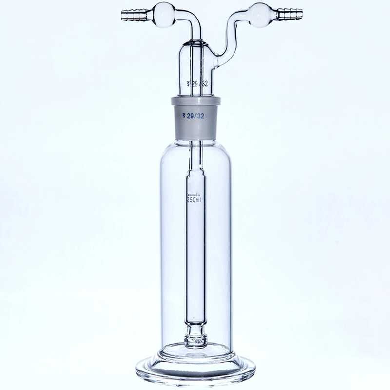 125 250 60 500 1000Ml Glass Porous Gas Bottle Washing With Stopper ...