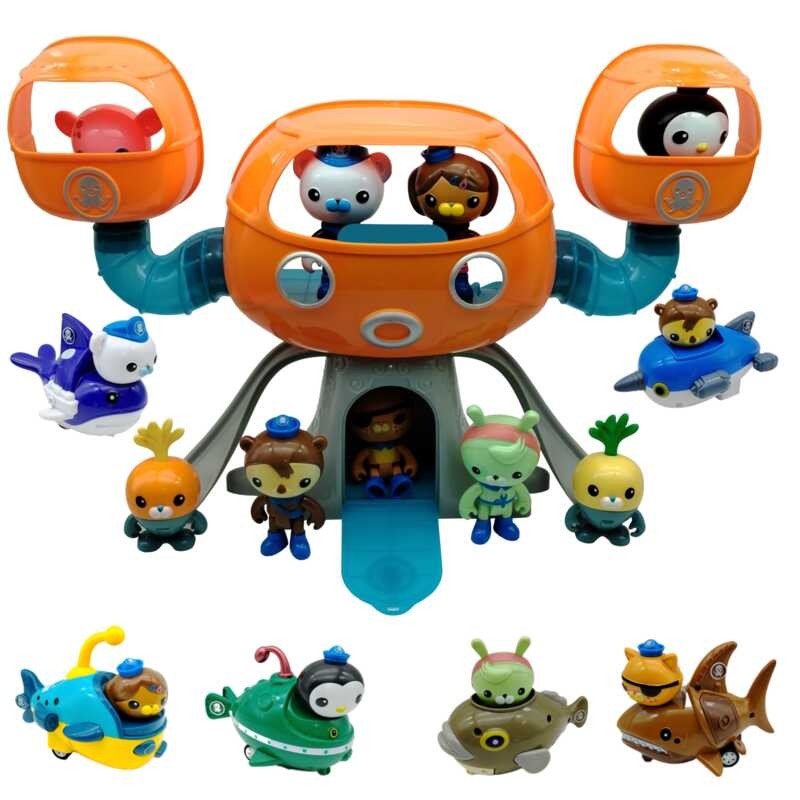 octonauts Original Gup friction car toy Action Figure Kwazii Barnacles ...