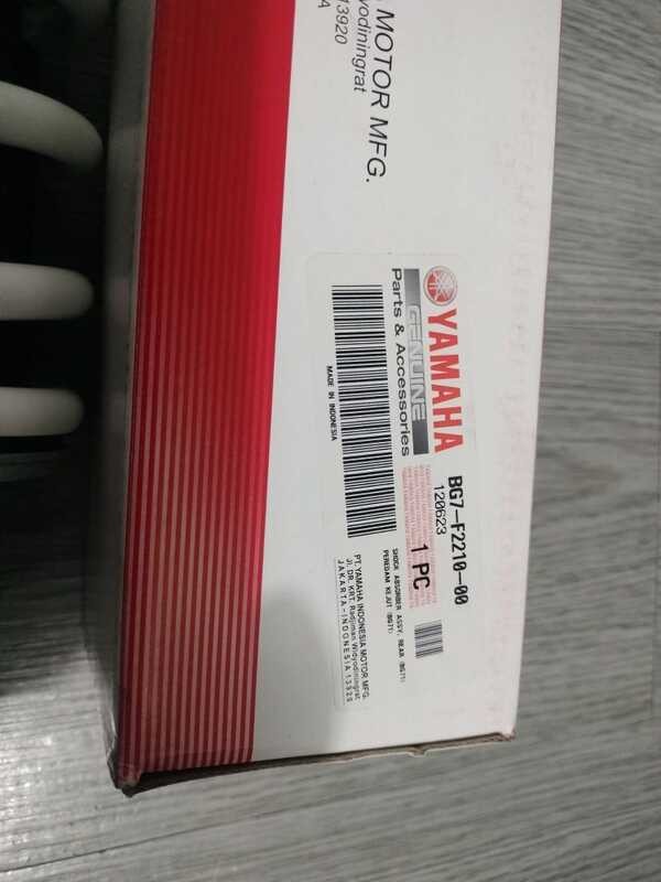 LY Orihinal Na Yamaha Rear Shock Tfx/ Mt- 15 / R15 V3 | Shopee Philippines