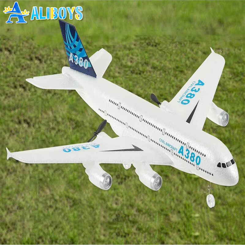 E1 RC Foam Helicopter A380 Remote Control Glide Aircraft Fixed Wing EVA ...