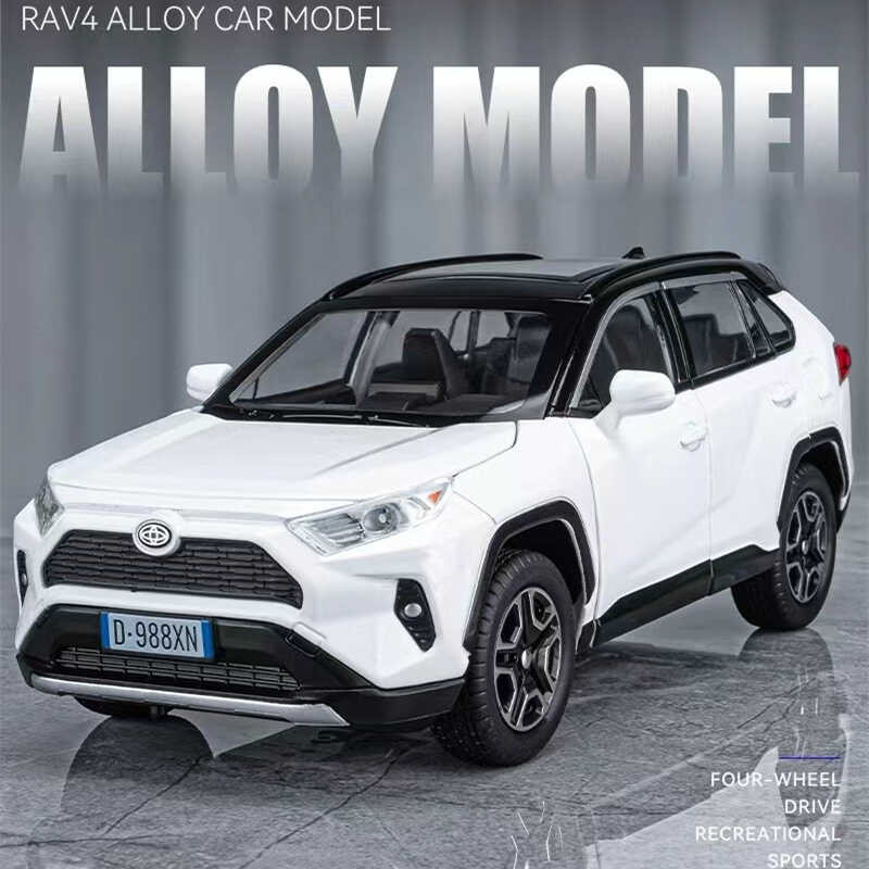 Ac Bagong 1:32 Toyota Rav4 SUV 2023 Alloy Die Cast - Model Sound At ...