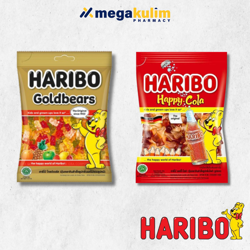 Haribo Gummy 80g/Pack (Goldbears / Happy Cola) | Shopee Philippines