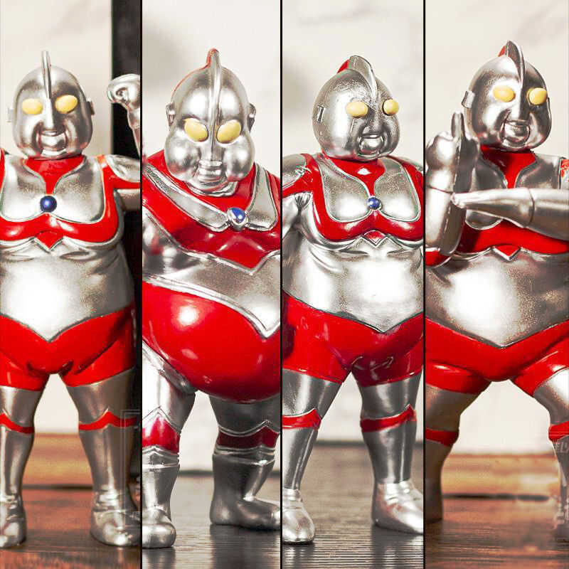 Mock Homemade Fat Ultraman Model Fat House Retirement Ultraman Fat ...