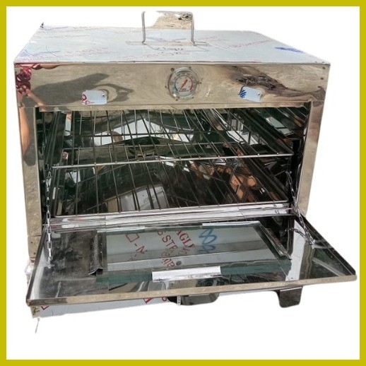 ☸ PURE STAINLESS 2LAYER EXTRA BIG GAS TYPE OVEN BEST FOR BAKING AND ...