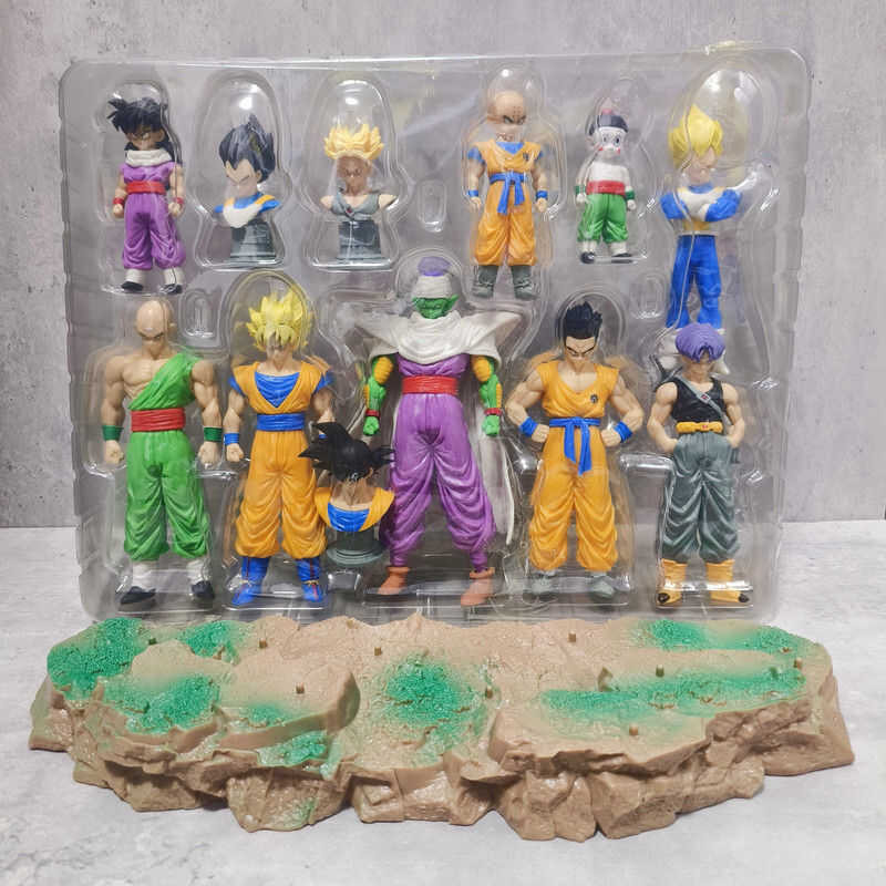 Ball Dragon Figs, Infinite Z Warriors Complete Set Of 9, Goku, Kril ...