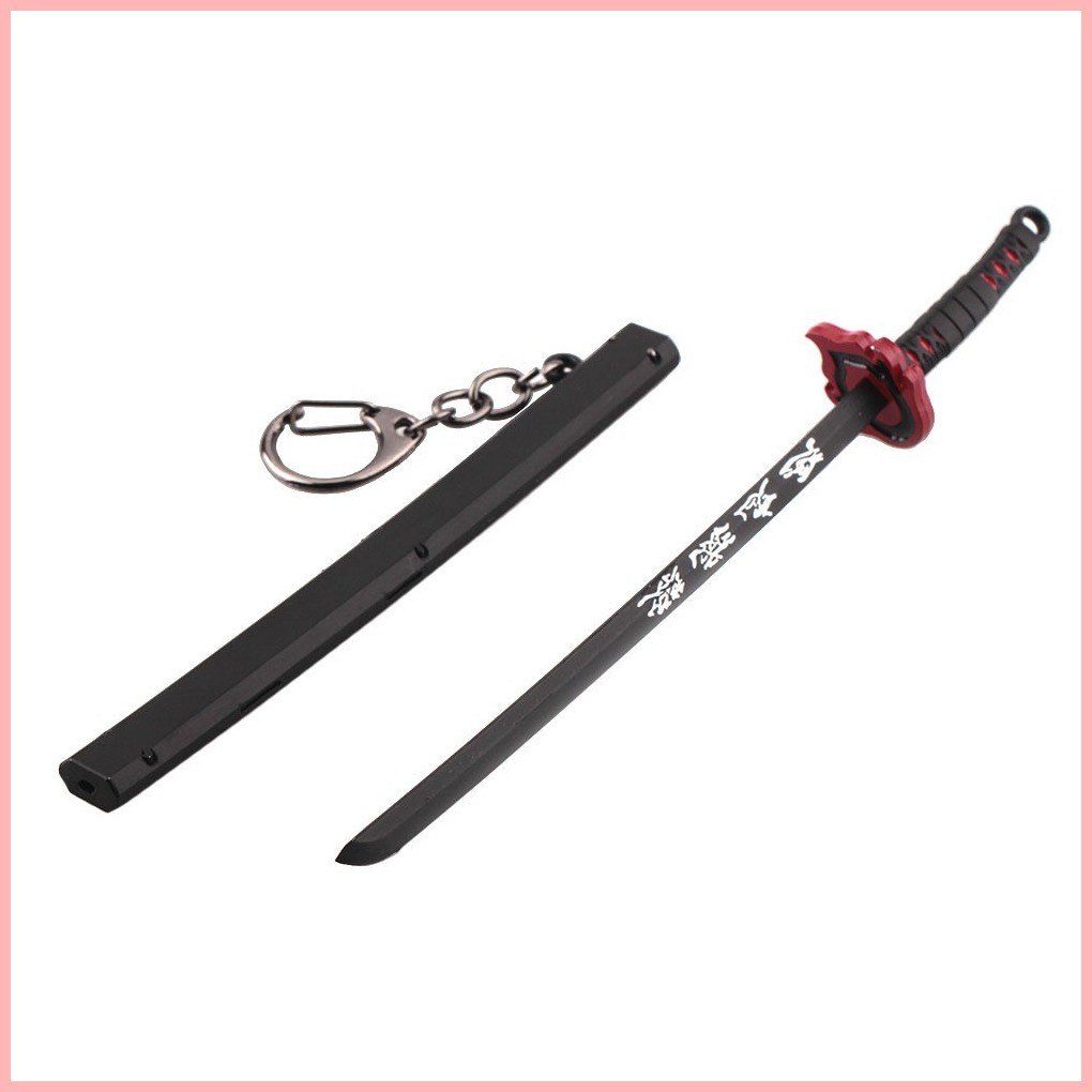 Anime Kimetsu No Yaiba / Demon Slayer Nichirin Blade / Sword 17cm Alloy ...