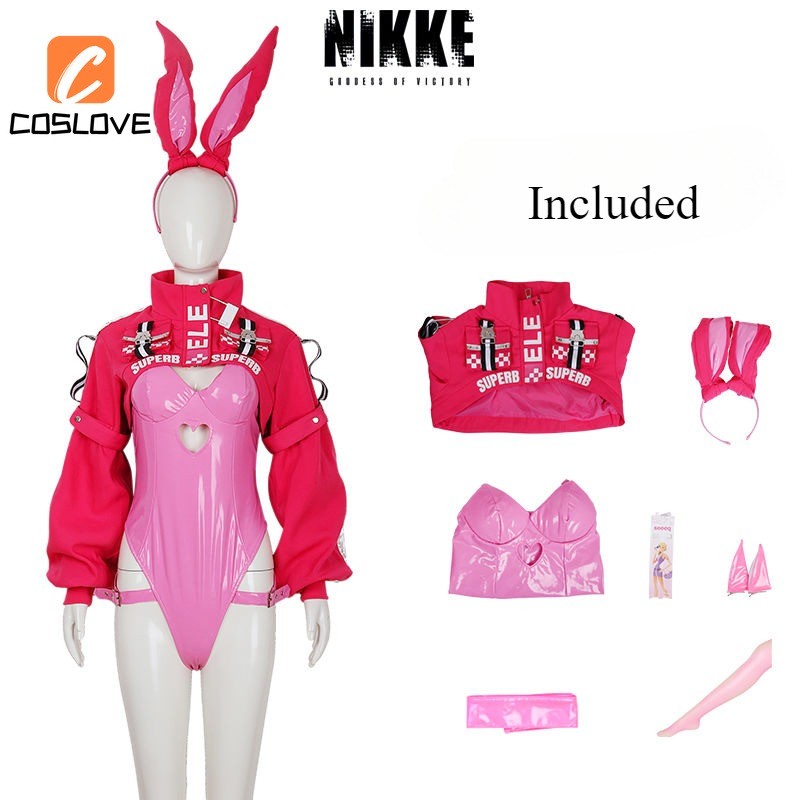 A nime Game GODDESS OF VICTORY: NIKKE Alice Cosplay Clothing Full Set ...
