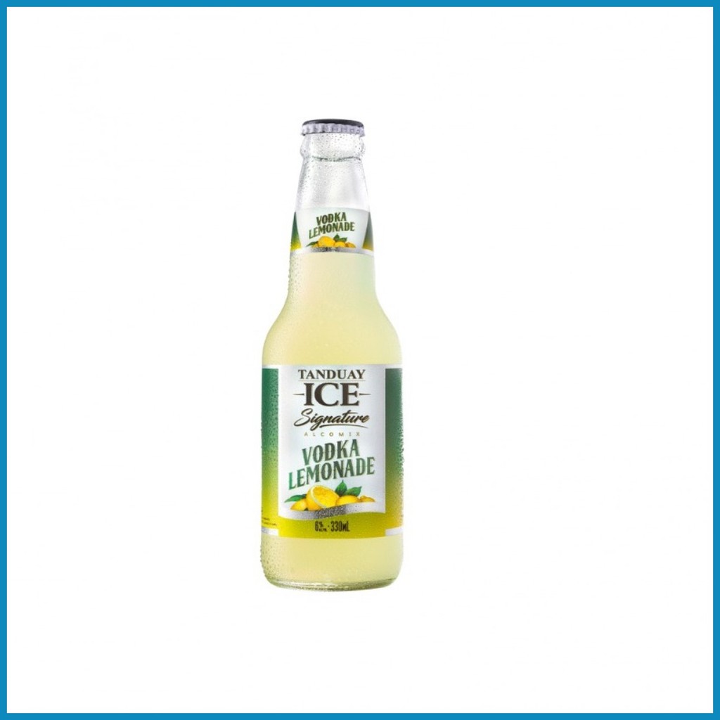 Tanduay Ice Signature Alcomix Vodka Lemonade 330ml | Shopee Philippines