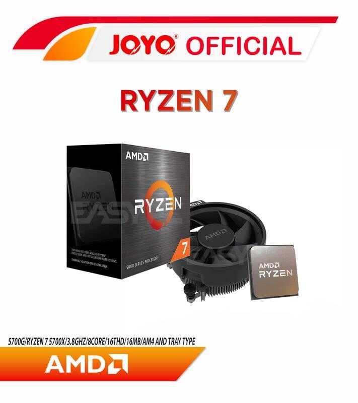AMD RYZEN 7 5700G/Ryzen 5700X/3.8Ghz/8Core/16Thd/16Mb/Am4 AND TRAY TYPE ...