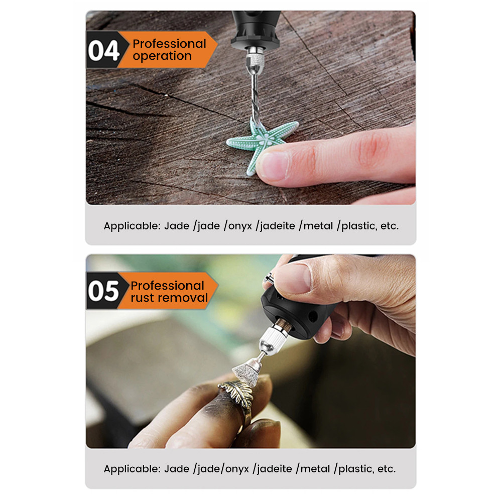 Original 220V Electric Mini Grinder Tools set Drill Rotary Grinder DIY ...