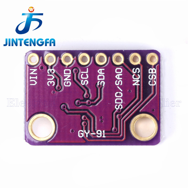 GY-91 MPU9250 + 10 dof BMP280 acceleration gyroscope compass nine shaft ...