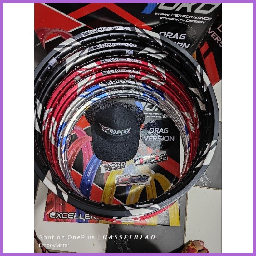 ☃ PPR YOKO premium rim. Big Logo, Drag & Warrior. plain color & carbon ...