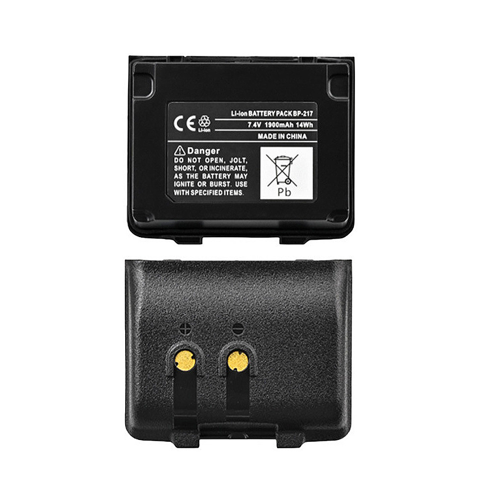 1900Mah 23 Bp-217 Replacement Battery For Walkie Talkie ICOM Ic-80Ad Ic ...