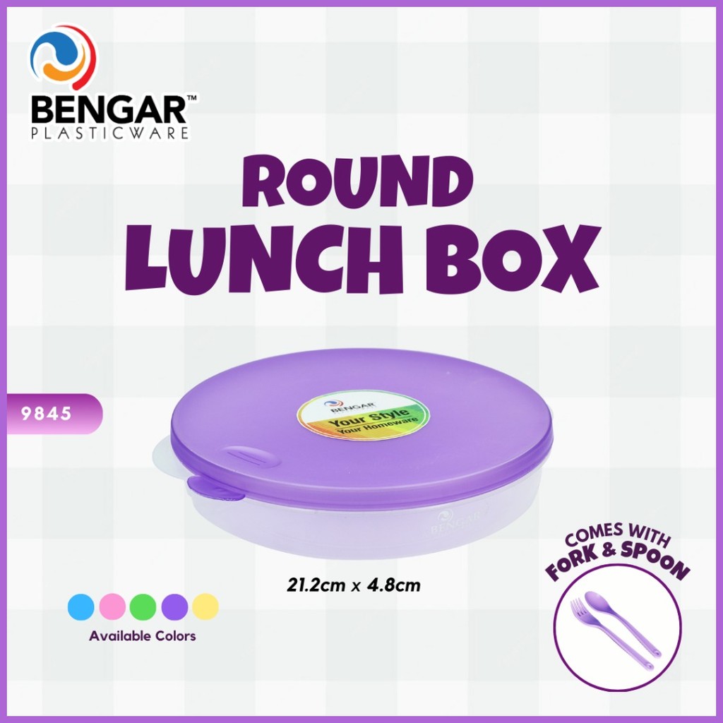∇ BENGAR PLASTICWARE Food storage bento lunch box food keeper baunan ...