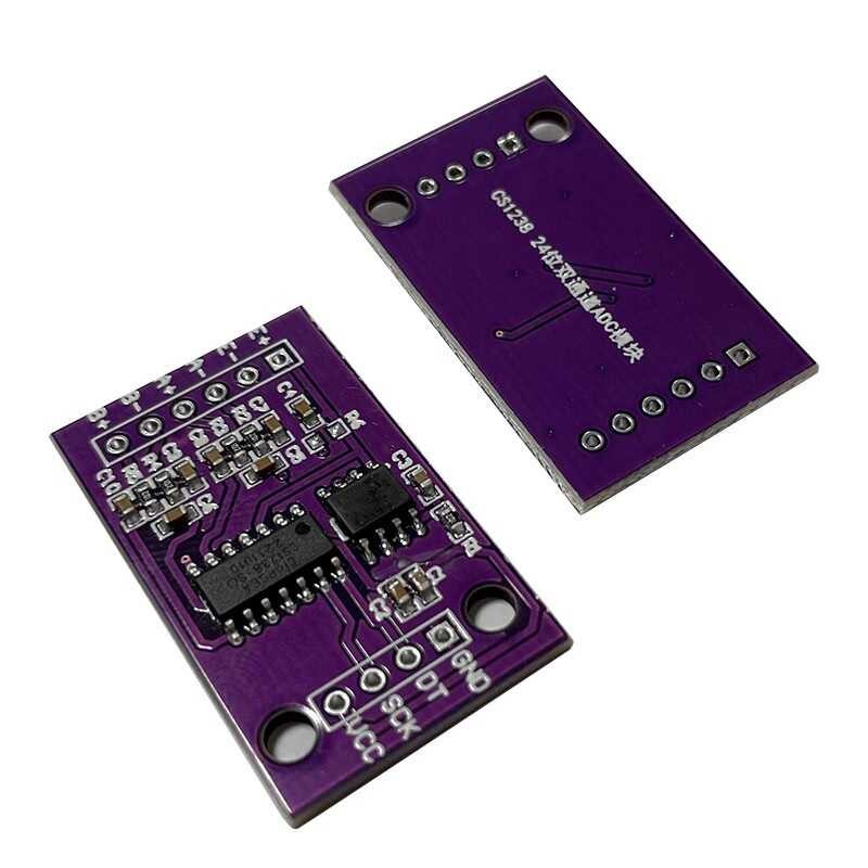 Cs1238 ADC Module On Board Tl431 External Reference Chip Dual Channel Weighing Sensor 24 Bit E88 ...