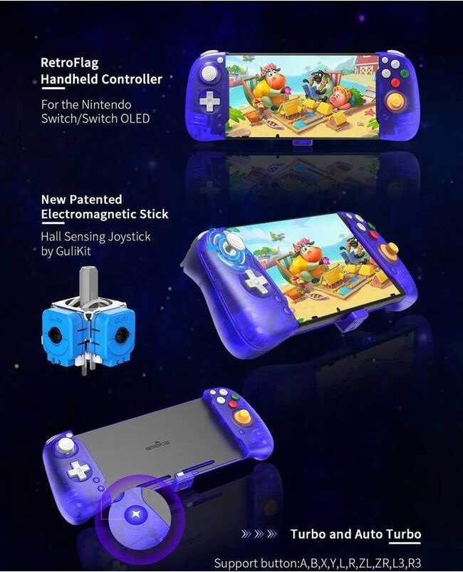 Handheld RETROFLAG Controller For Console / Nintendo Switch OLED With ...