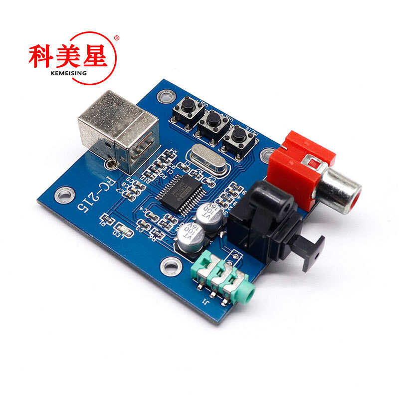 PCM2704 USB Sound Card DAC Decoder USB Input Coaxial Fiber HIFI Sound Card Decoder Fever ...