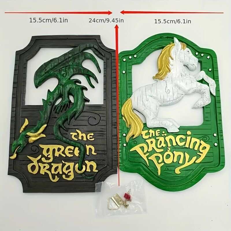 Resin Longma Crafts Modern Home Wall Art Decorations Lord of Prancing ...