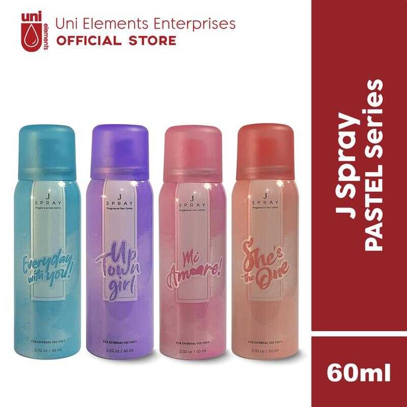 J Fragrance Body Spray Pastel Collection para sa BABA | Shopee Philippines