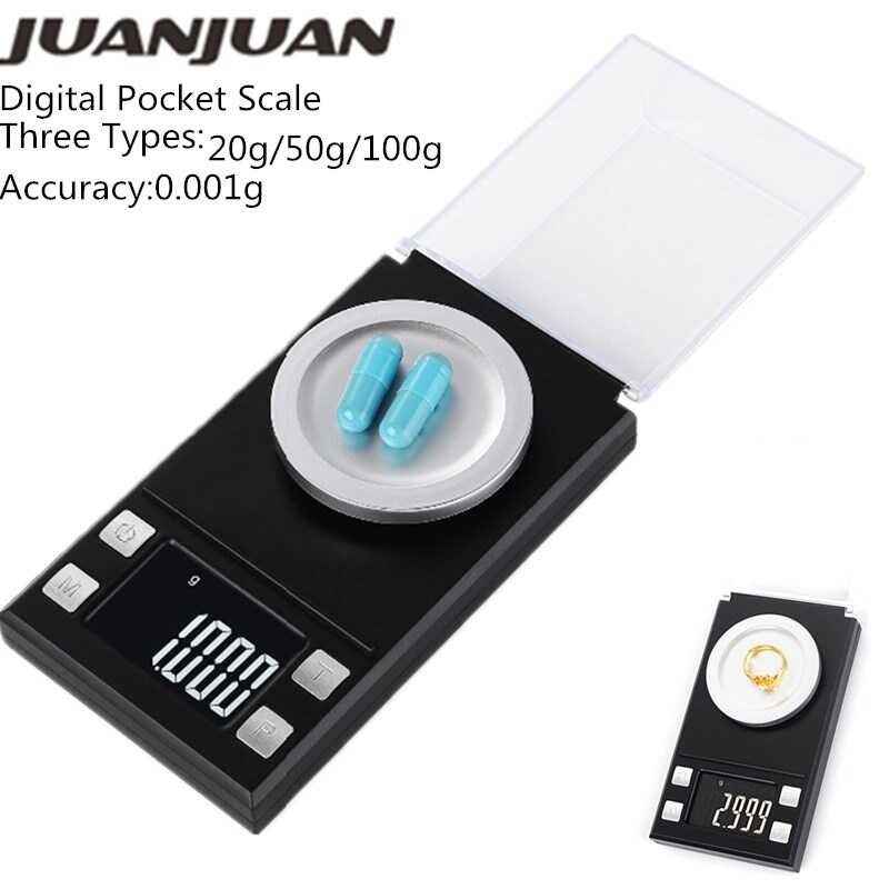 0.001g 20/50/100g Digital Scale Dia Gram Electronic Jewelry Balance LCD ...