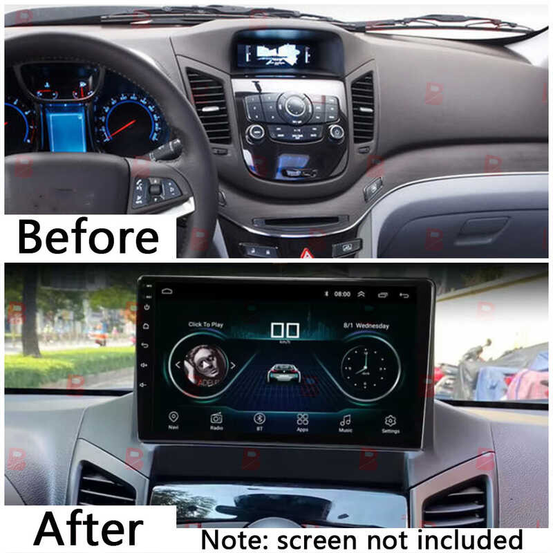 Radio Car Fascias Frame Para Sa Chevrolet Orlando 2012-2016 9 Pulgada ...
