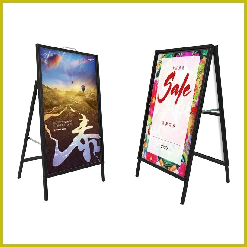 A Type Foldable Stand Signage / Floor Sign Sintra Board Menu Printing ...