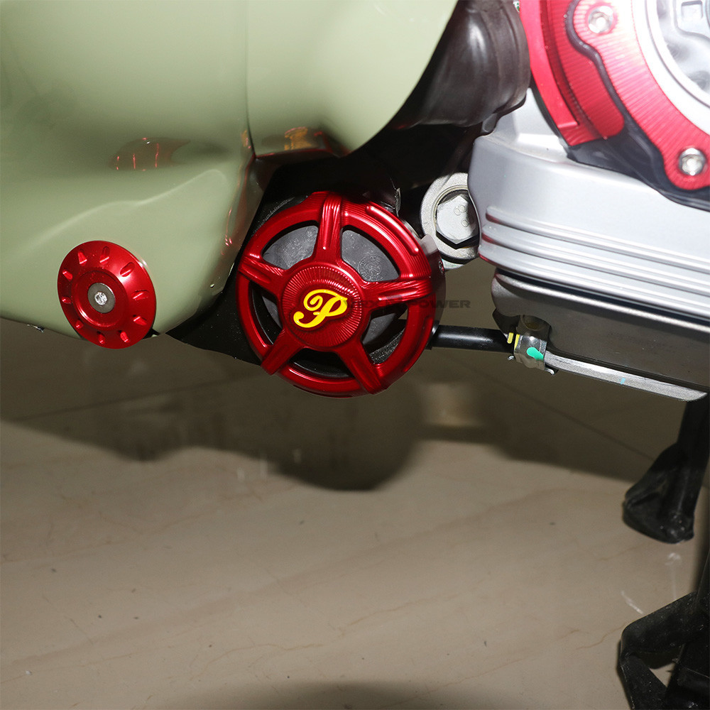 CNC Engine Silent Block Cover for Vespa Sprint Primavera 150 2024 2025 ...