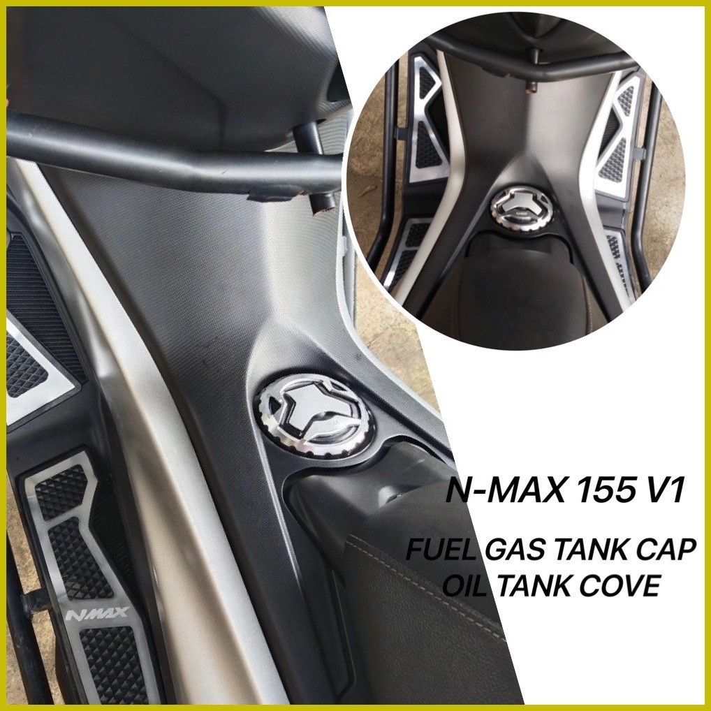 COD For Sale Nmax 155 v1 Fuel Gas Tank Cap Oil Tank Cover CNC Alloy ...