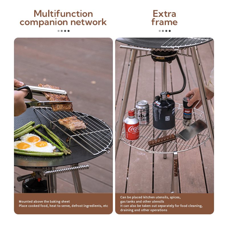 Campingmoon GR Series Skottle Grill Party BBQ Griller Standing Grill ...